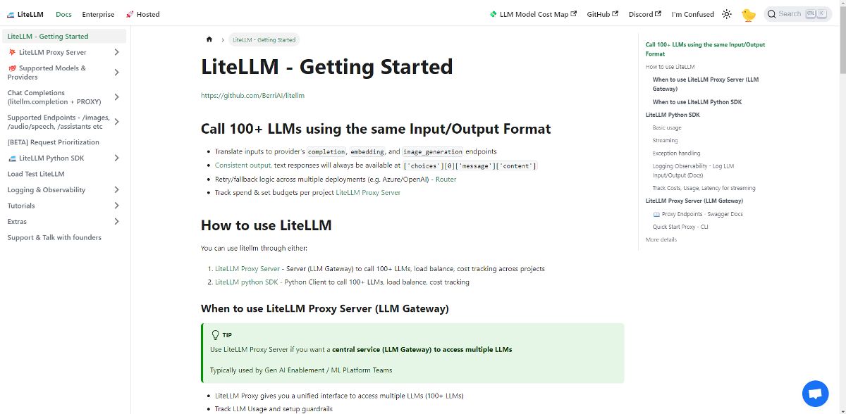 LiteLLM - AI Agent Details