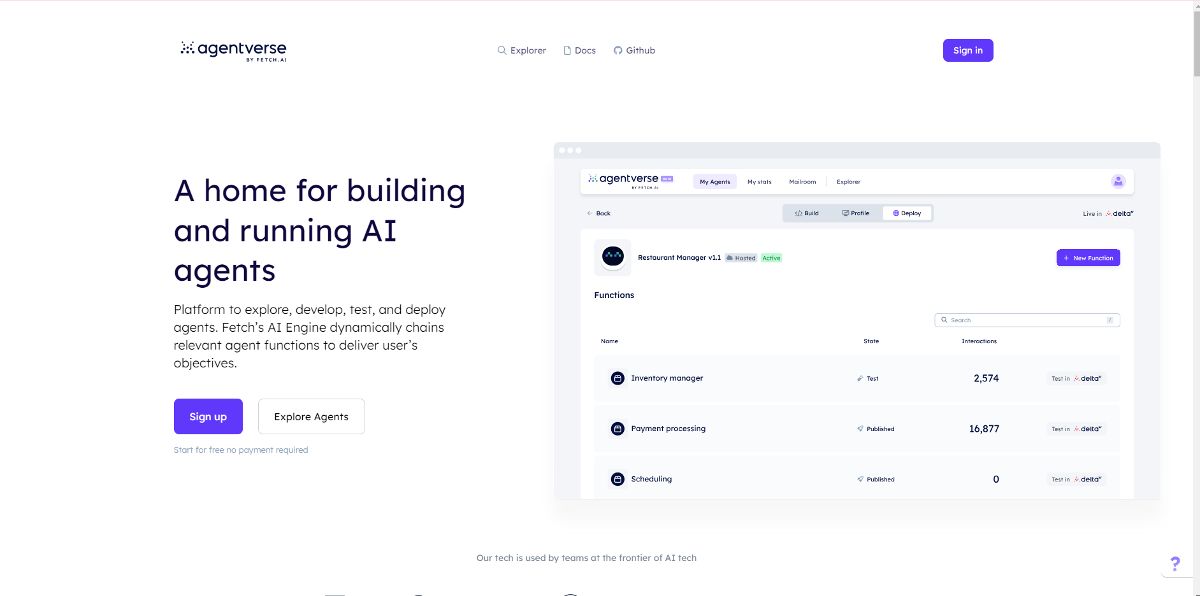 Agentverse - AI Agent Details