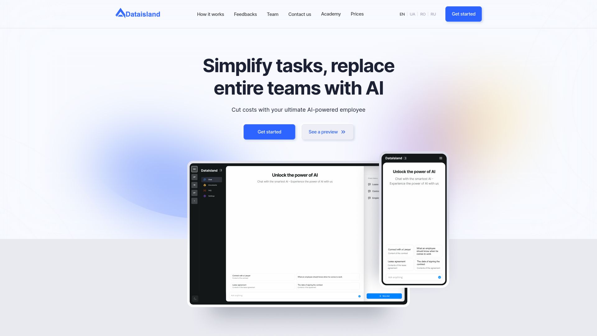 Dataisland - AI Agent Details