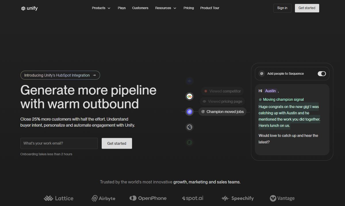 Unify - AI Agent Details