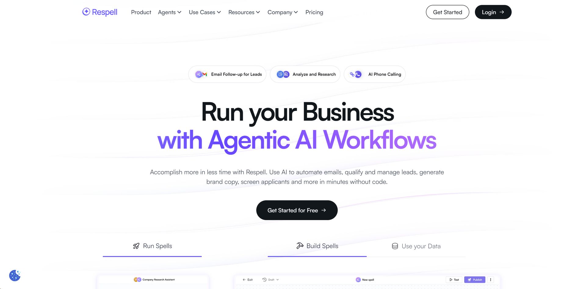 Respell - AI Agent Details