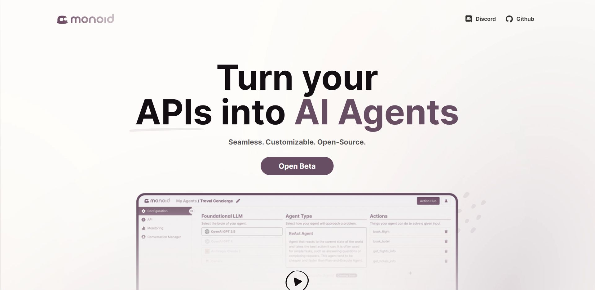 Monoid - AI Agent Details