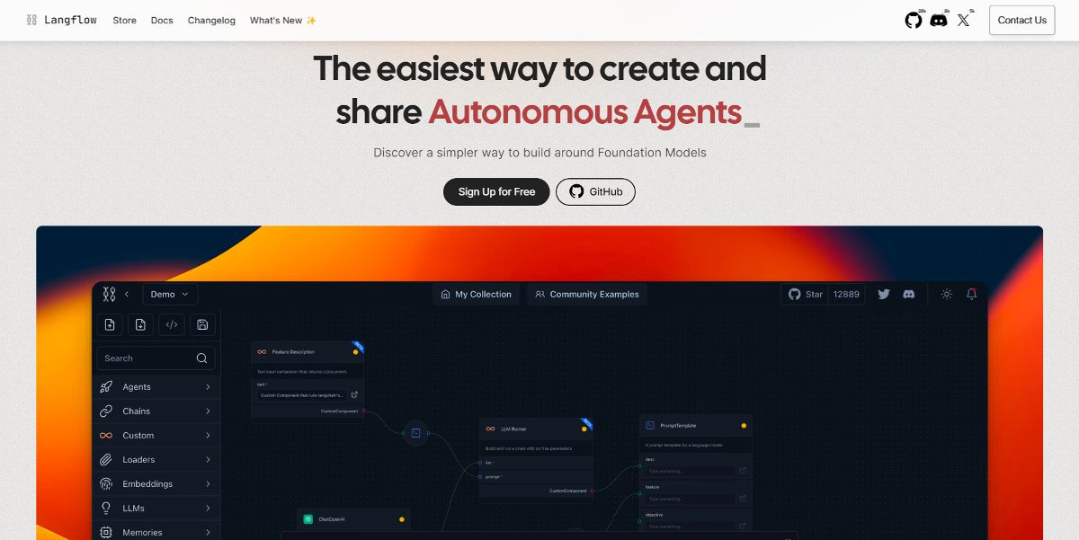 Langflow - AI Agent Details