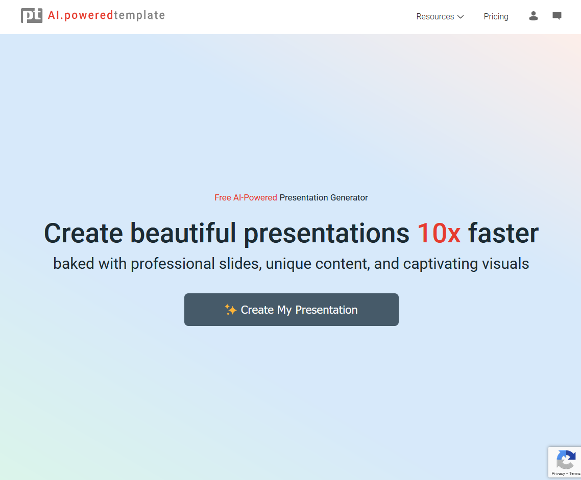 Free AI Presentation Maker - Productivity Automation - All T