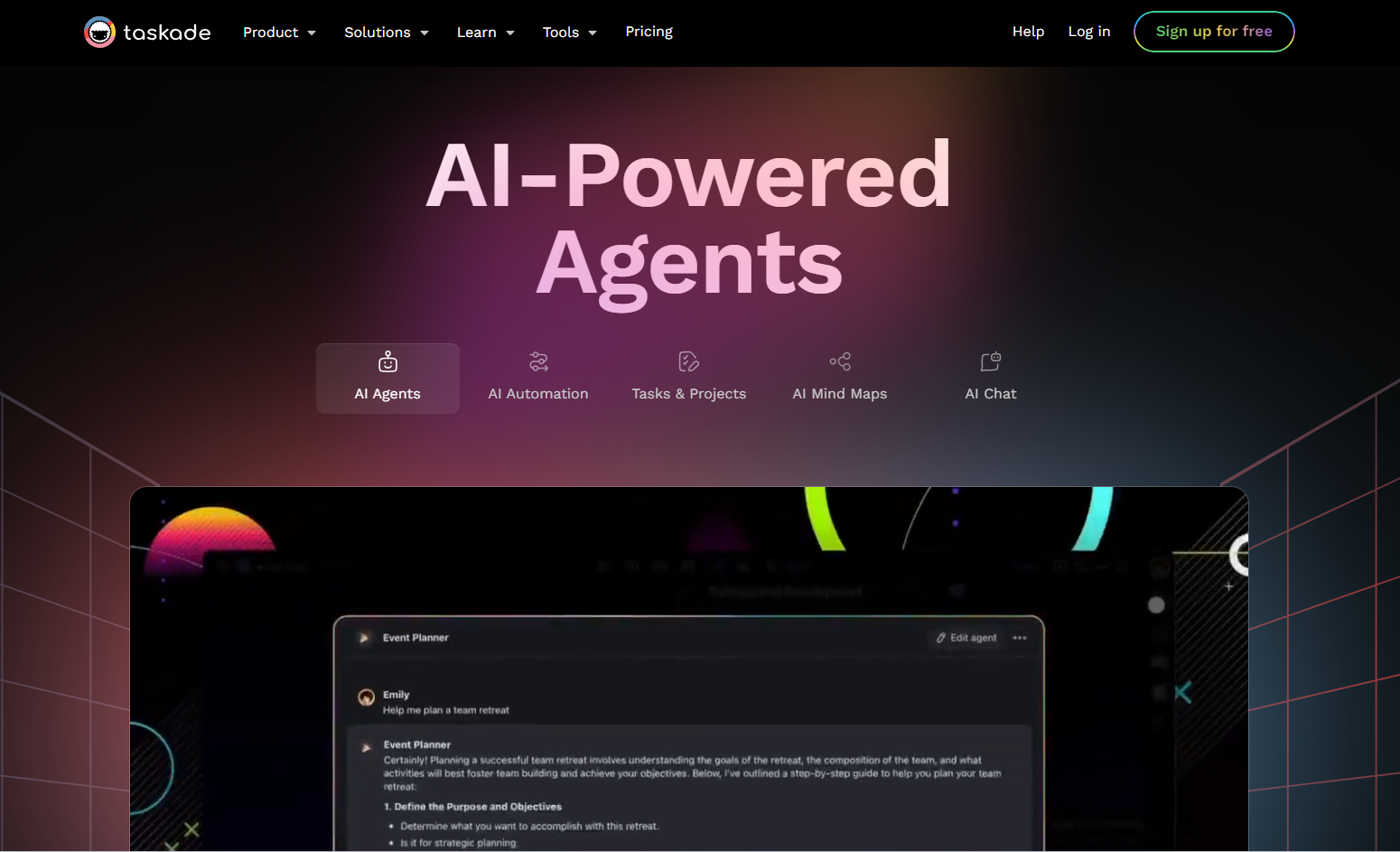 Taskade - AI Agent Details
