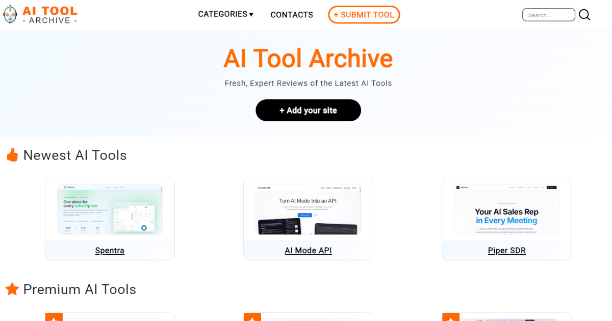 AI Tool Archive - Research - All The AI Tools