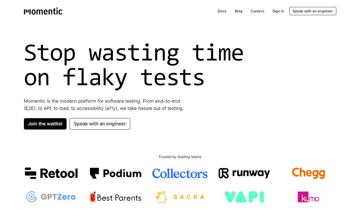 Momentic AI - AI Agent Details