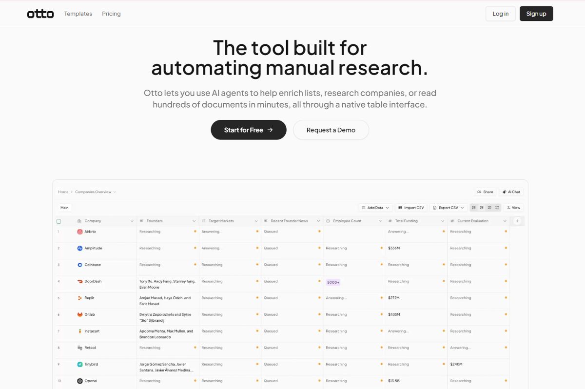 Otto - AI Agent Details
