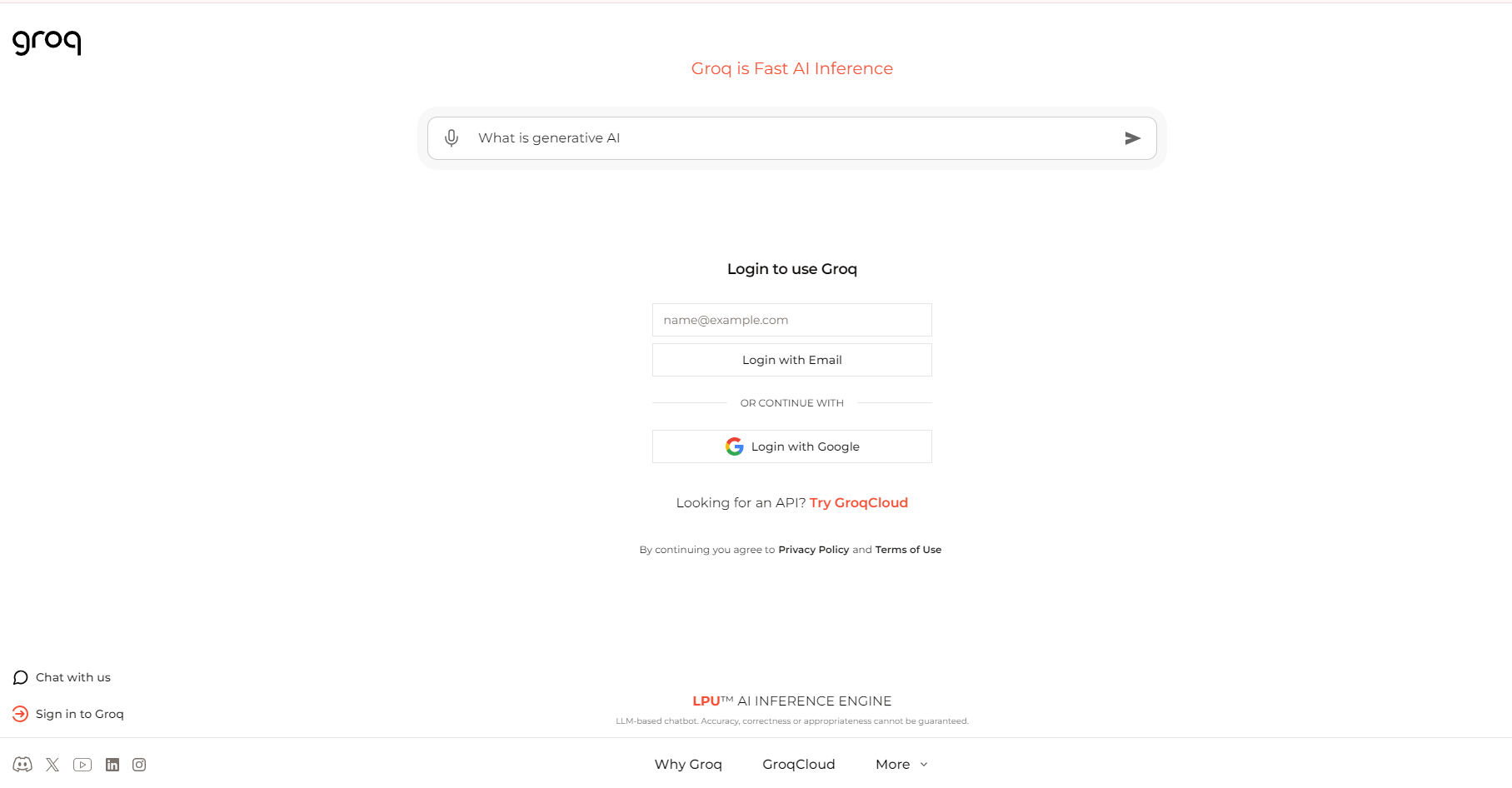 Groq - AI Agent Details