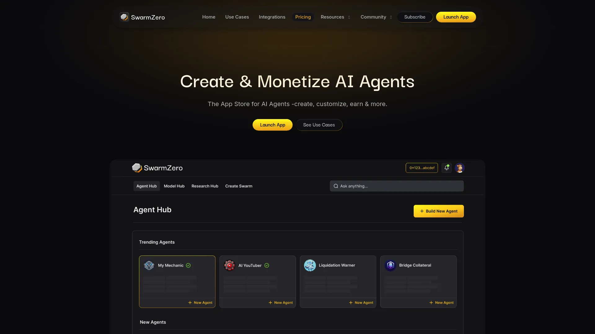 SwarmZero : Create and monetize AI agent with AI Agents