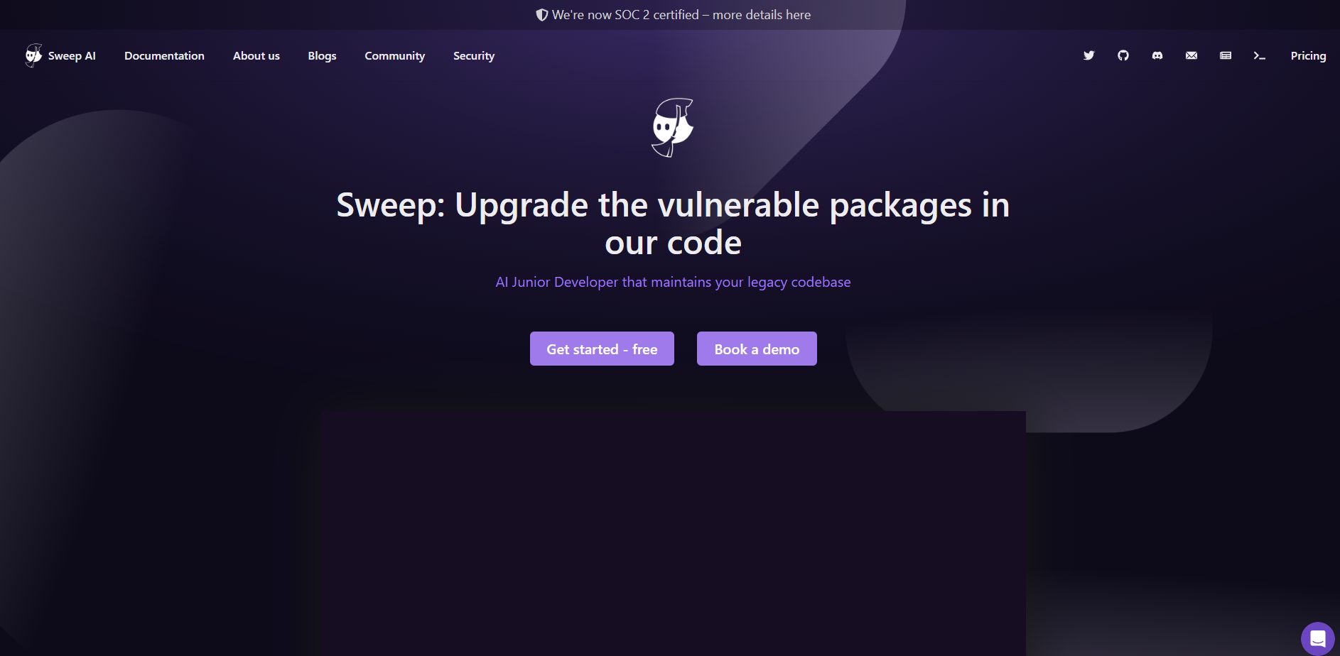 Sweep AI - AI Agent Details