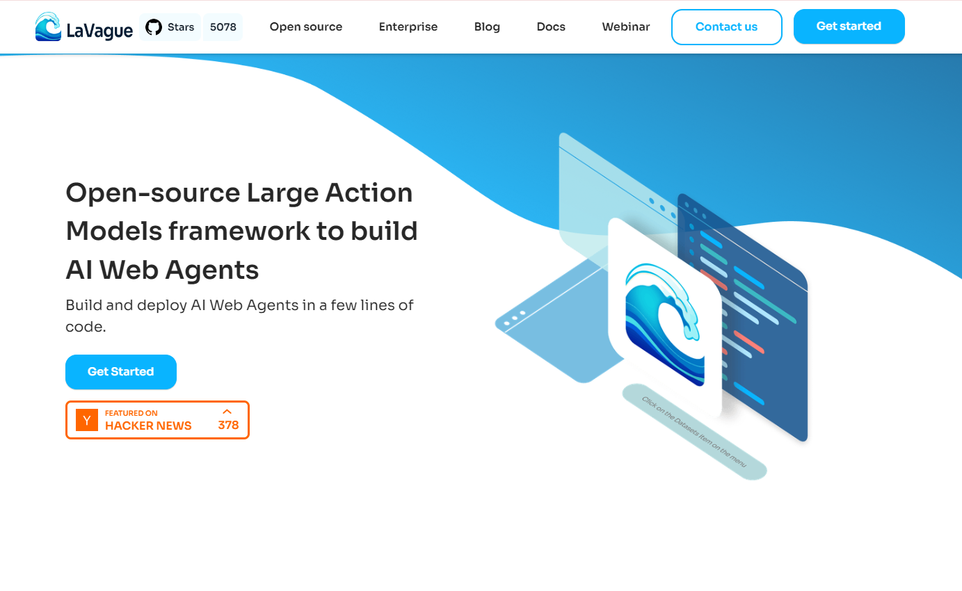 LaVague - AI Agent Details