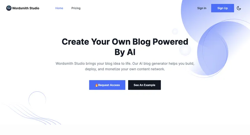 Wordsmith Studio - Content Creation - All The AI Tools