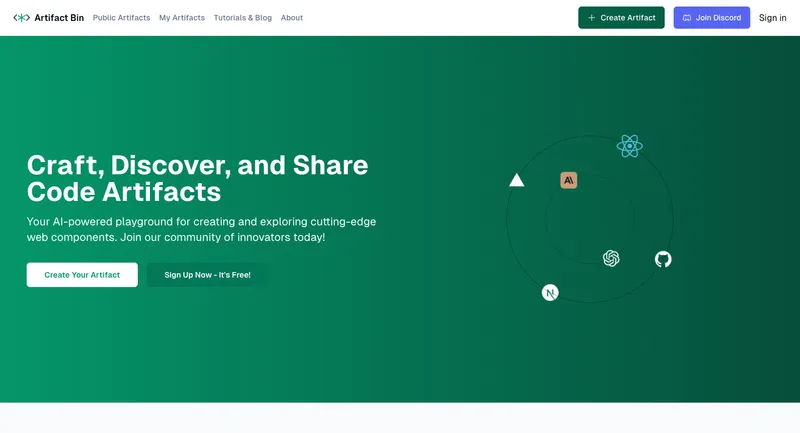 Artifact Bin - Software Development - All The AI Tools