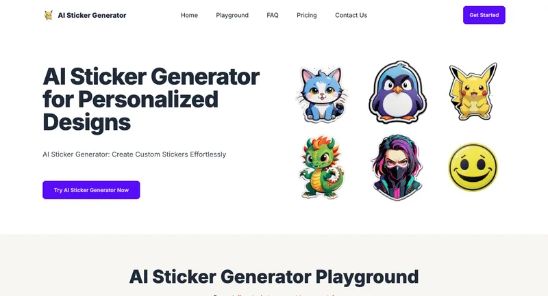 AI Sticker Generator - Miscellaneous - All The AI Tools